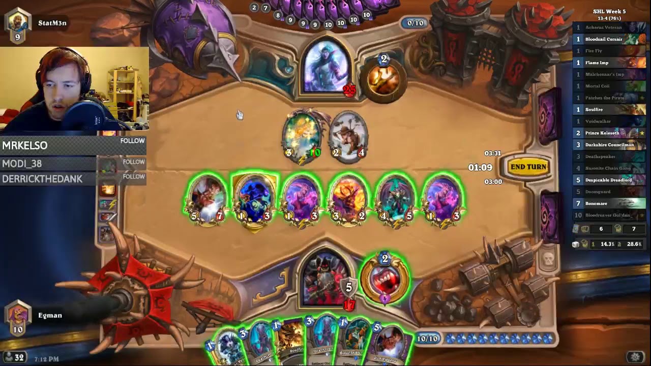 Hearthstone Stream #076: More Prince Zoo Warlock! - YouTube