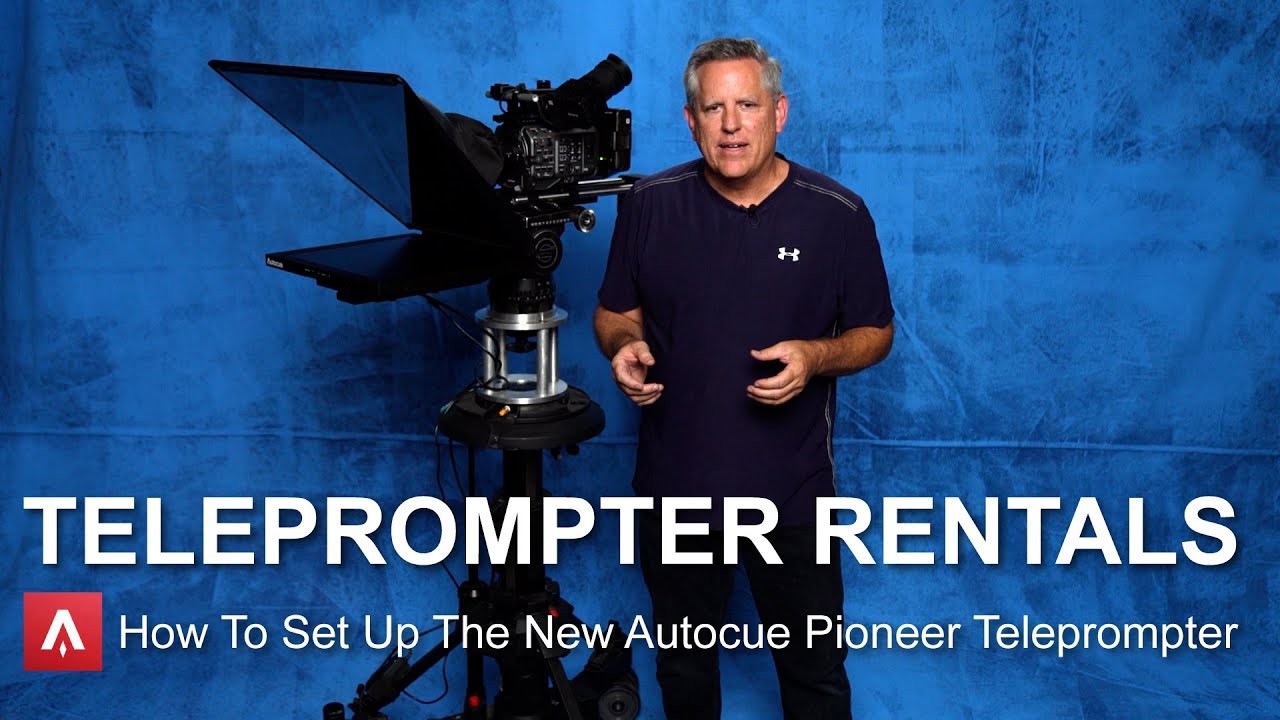Teleprompter Rentals Teleprompter Service Los Angeles How To Set Up ...