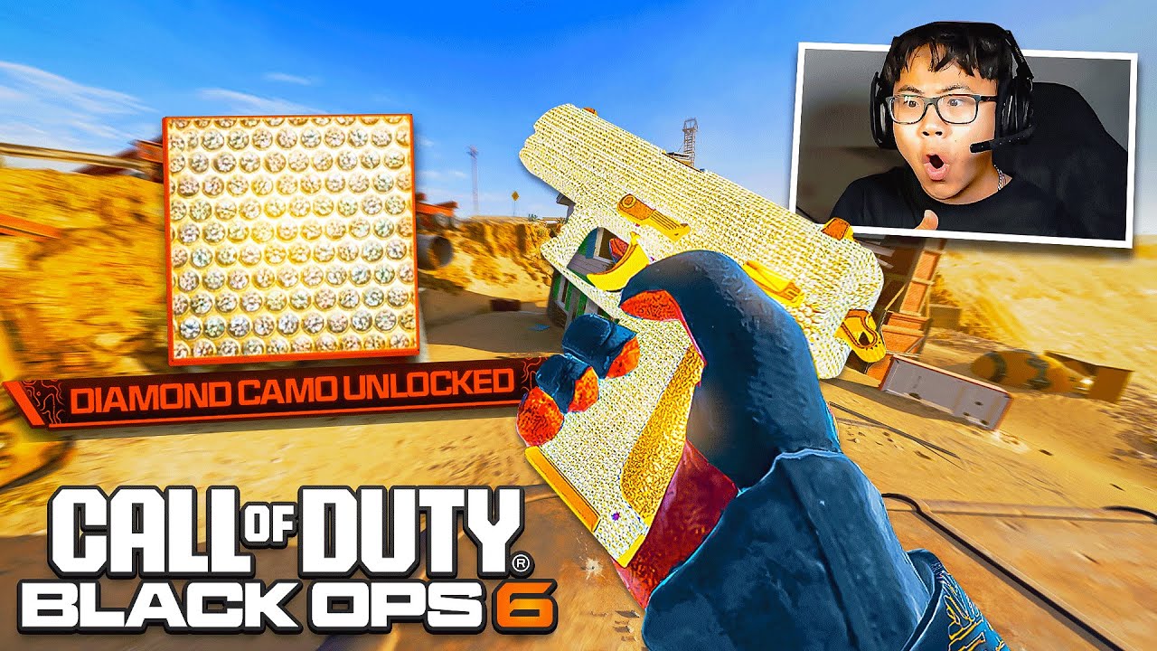 I UNLOCKED the DIAMOND PISTOLS in BLACK OPS 6! (BO6 Mastery Camo) - YouTube