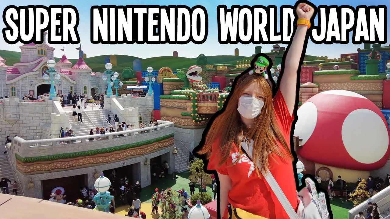 Super Nintendo World Japan Experience! Rides, Food, & Shops - YouTube