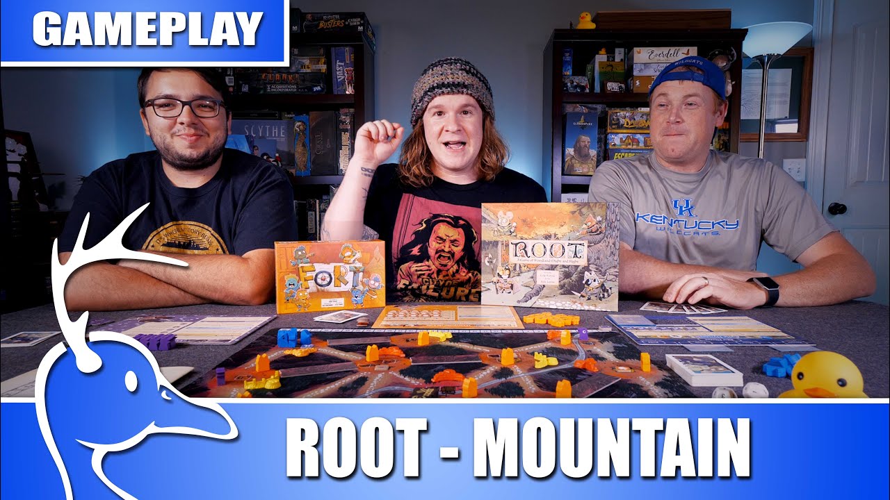 Root 3 Player - Corvid, Marquise, Eyrie - (Quackalope Gameplay) - YouTube