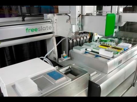 freeslate system with automated buffer exchange - YouTube