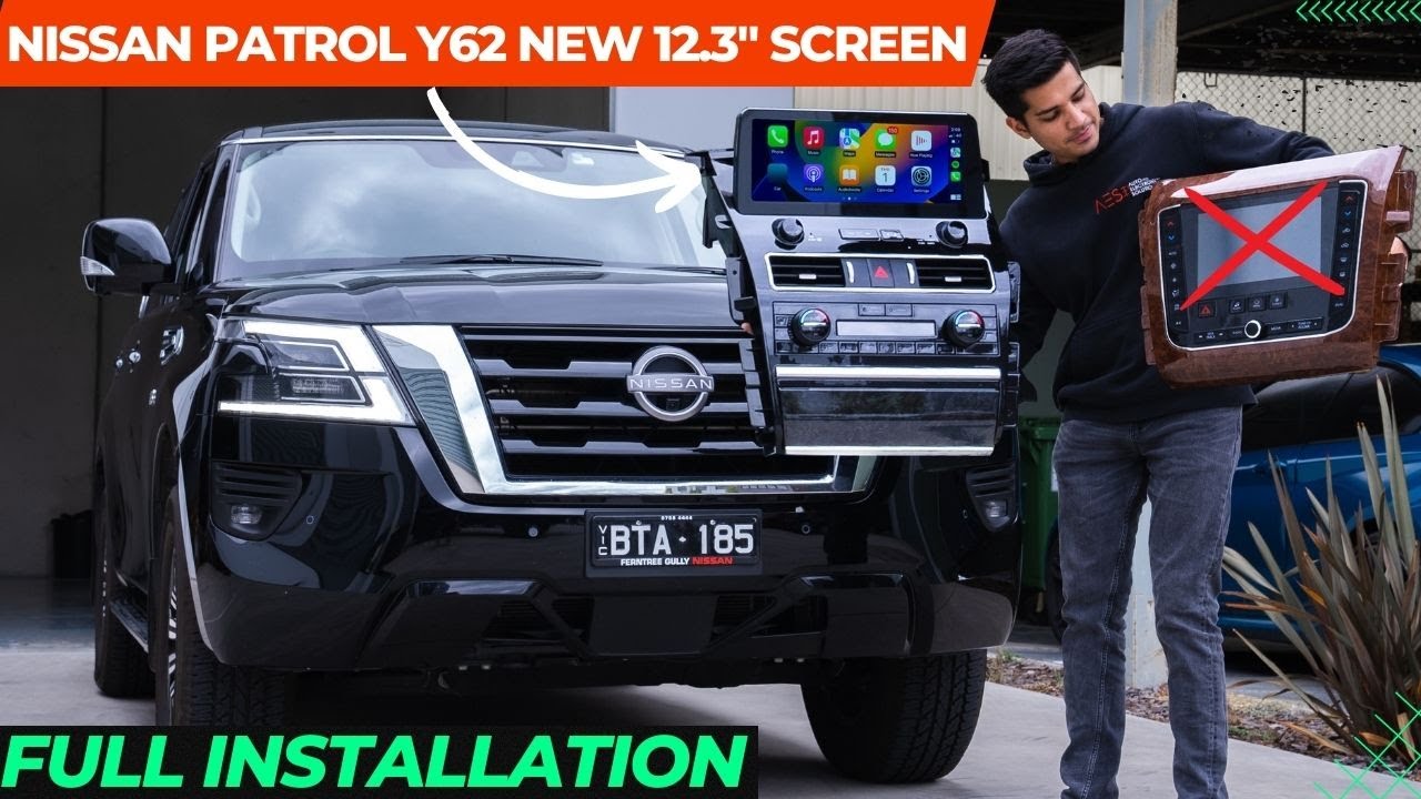 12.3" ANDROID DISPLAY FOR THE Y62 Patrol/Armada (FULL INSTALLATION ...