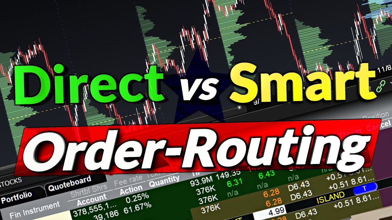 How to use Direct Routing for Stocks with IBKR & Sierra Chart - YouTube