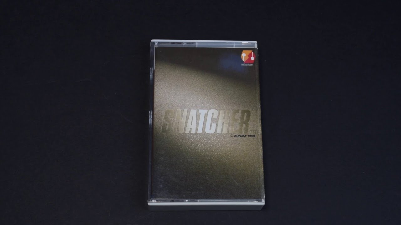 Snatcher スナッチャー Soundtrack Compact Cassette Tape 230T-3713 - YouTube