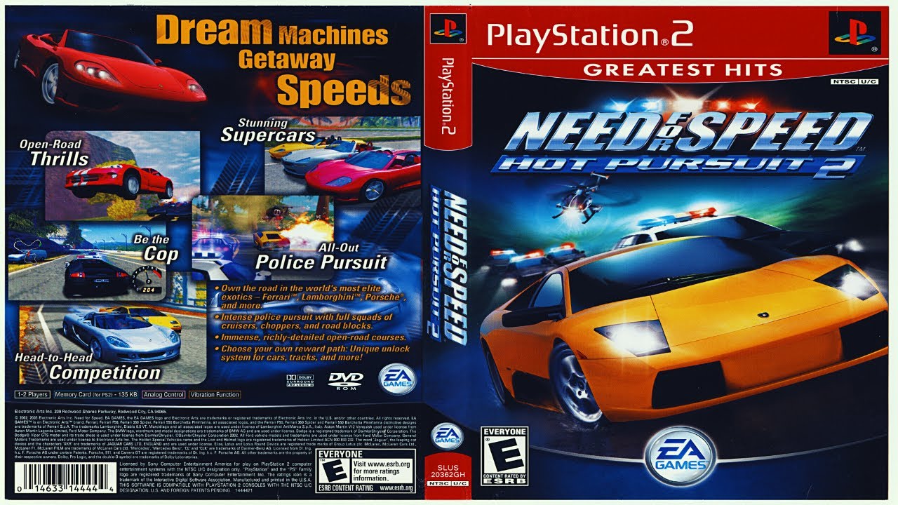 Need for Speed: Hot Pursuit 2 - Sony PlayStation 2 - Longplay ...