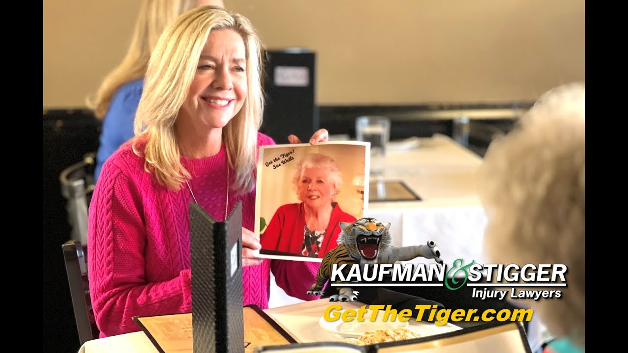 Attorney Cara Stigger's Mom Sue Is Ready - Kaufman & Stigger Injury ...