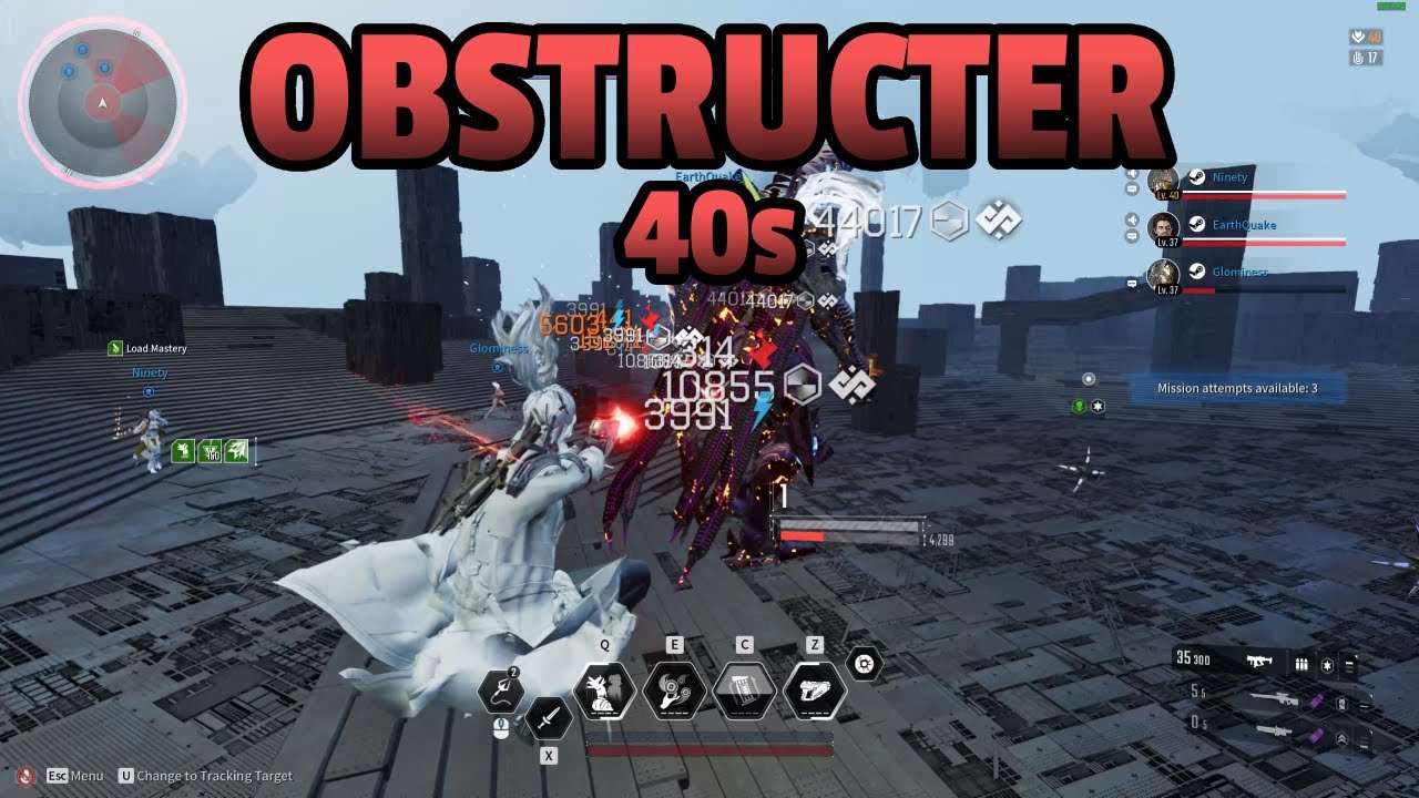 The First Descendant - HARD OBSTRUCTER - Gley 40s - YouTube