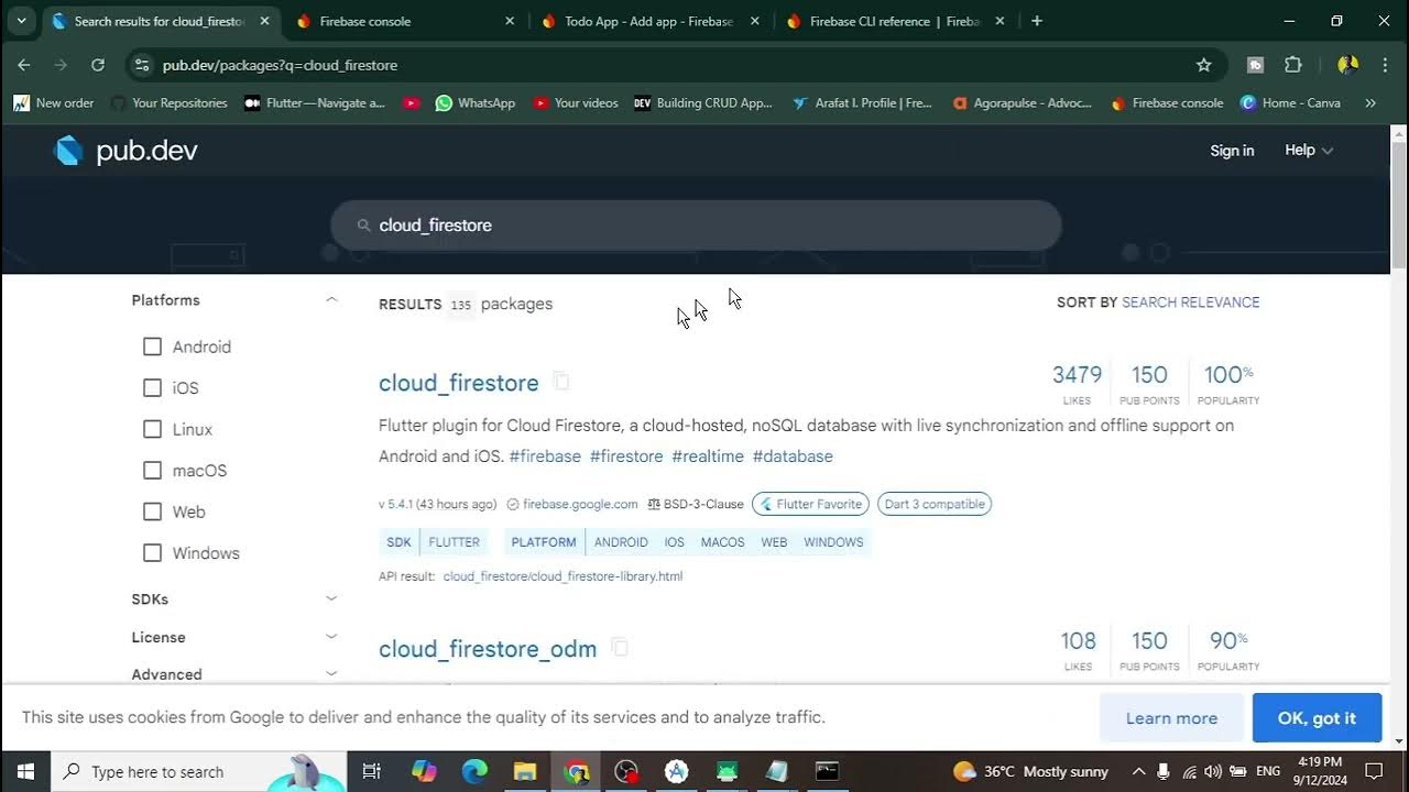 Flutter - Connect Firebase to your Flutter || Project Configuration || Todo Applications# ...
