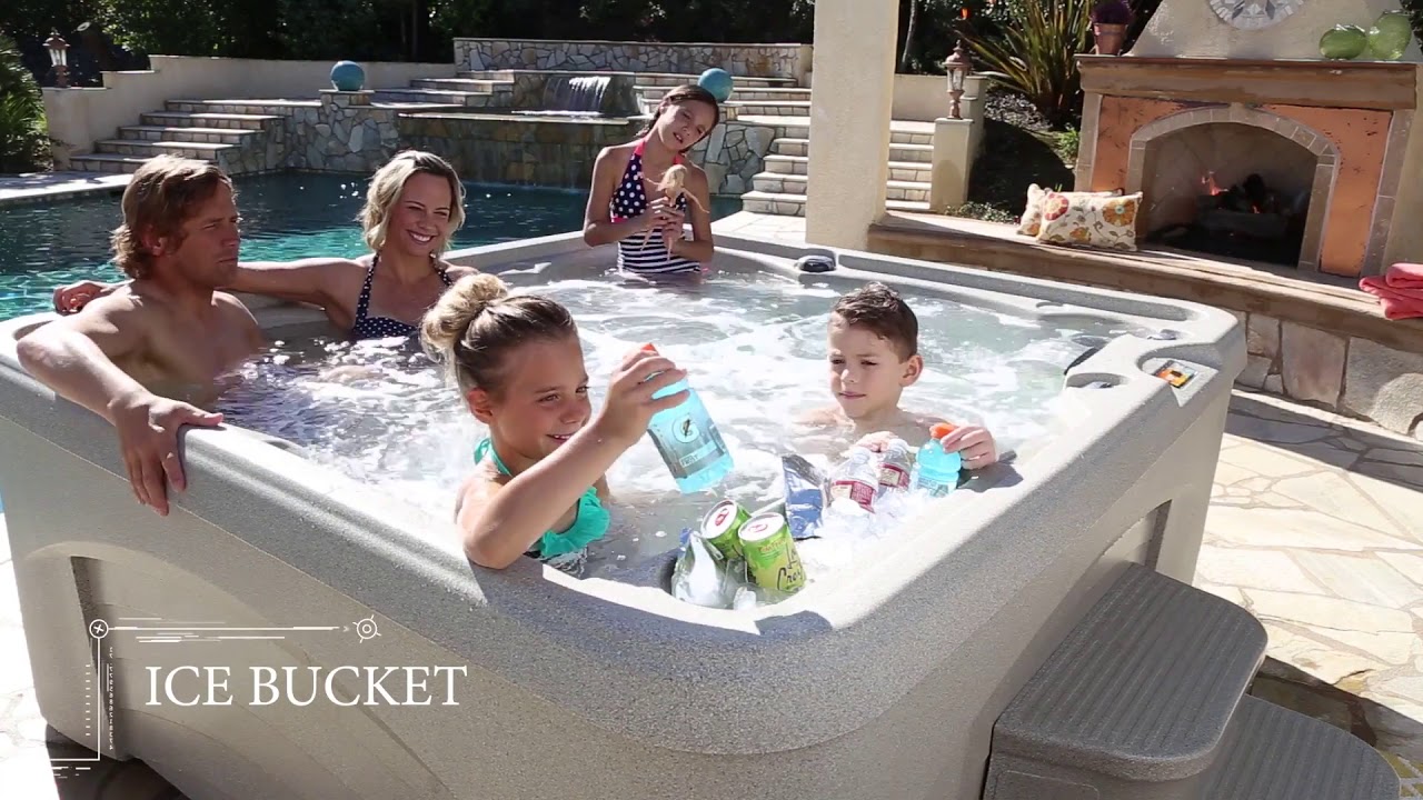 Fantasy Spas Entice® 5 Person Hot Tub Available At Pool Supplies