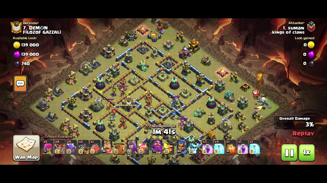 class of clans best attack strategy - YouTube