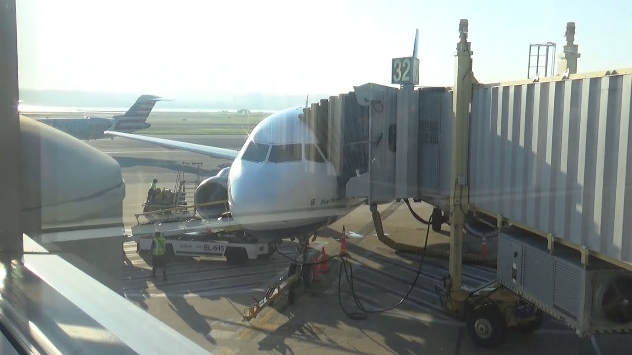 jetBlue Airways: BDL-DCA - Airbus A320 W/AMAZING IAE BUZZ SAW - YouTube