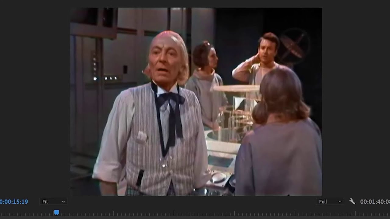 Experiments to COLORIZE Classic DOCTOR WHO continues... - YouTube