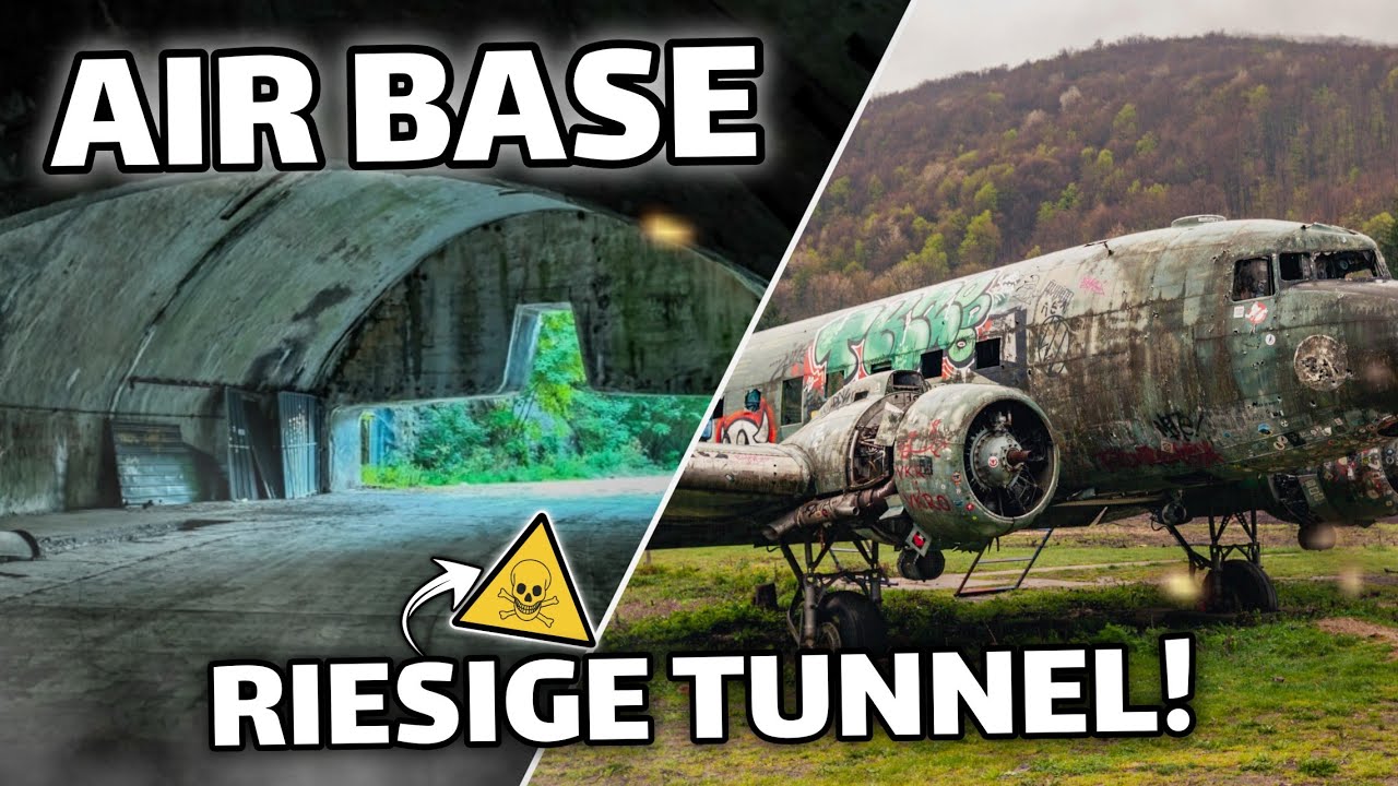 GRÖßTER unterirdische Militärflughafen EUROPAS 😮 LOST PLACE Kroatien ...