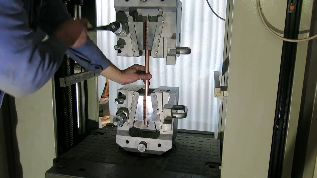 How to use 100kN+ High Capacity Wedge Tensile Grips - YouTube