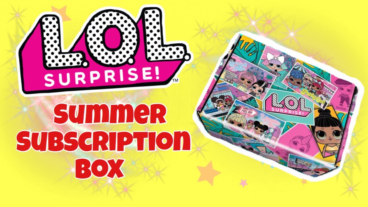 LOL SURPRISE SUBSCRIPTION BOX | SUMMER EDITION - YouTube