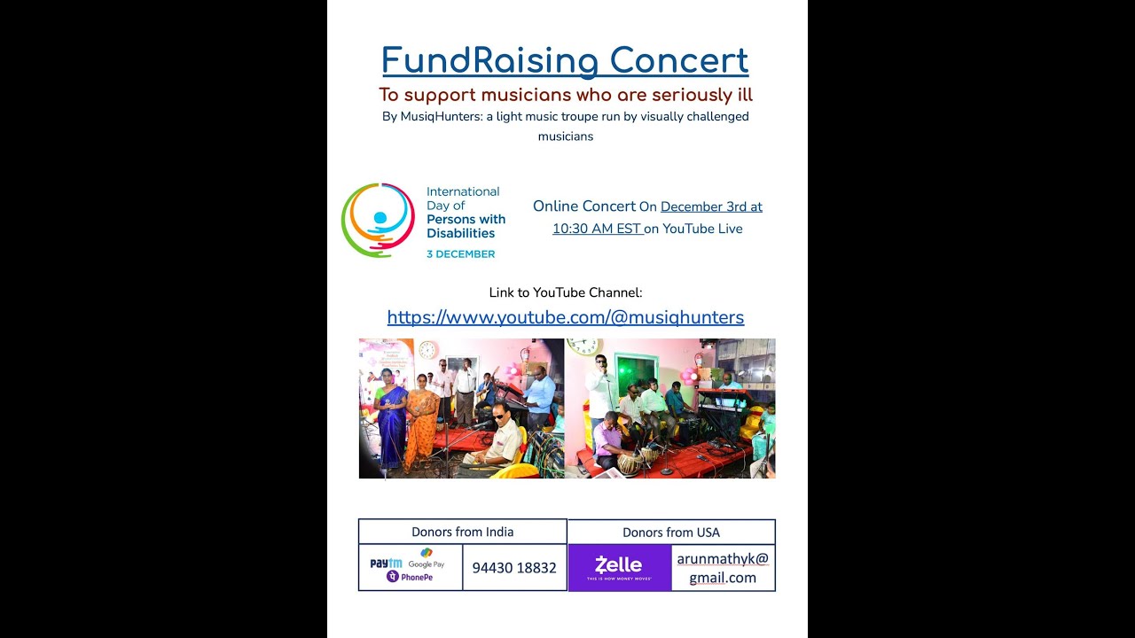 FundRaising Concert - YouTube