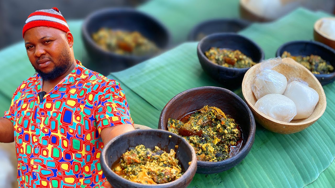 "AFERE IKON" A Unique Egusi Soup Recipe - YouTube