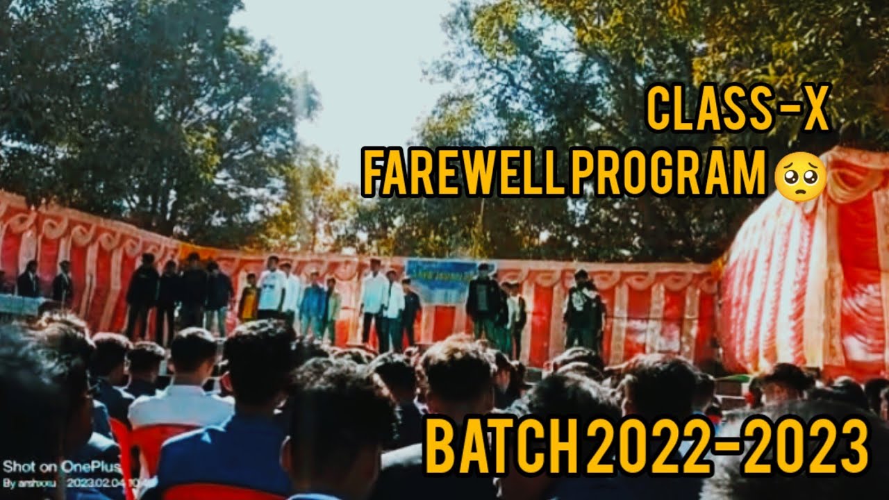 DON BOSCO GUMLA Farewell of class X🤩 // BATCH 2022-2023 - YouTube