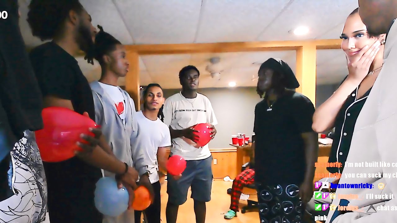 Pop The Balloon Or Find Love Hosted By Sean Banks - YouTube