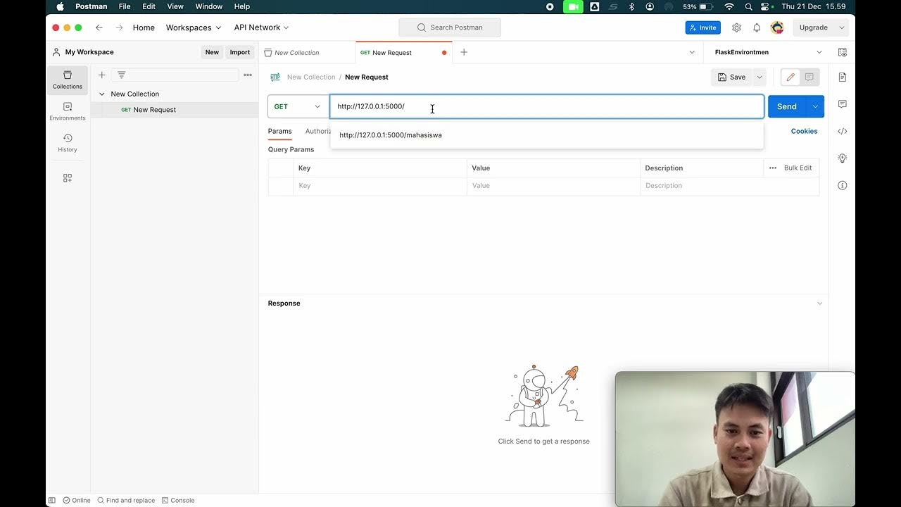 1. Webservice Flask Tutorial Data List Python - YouTube
