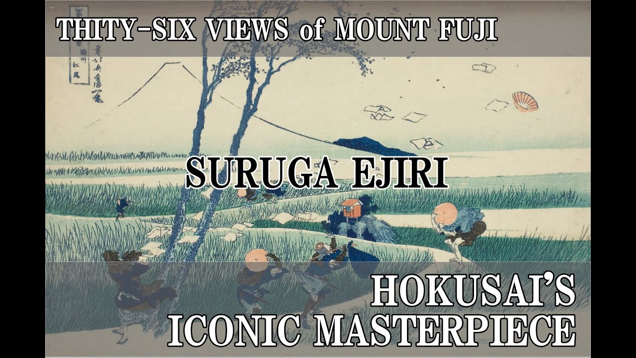 Hokusai's Ejiri Nature and Humanity - YouTube