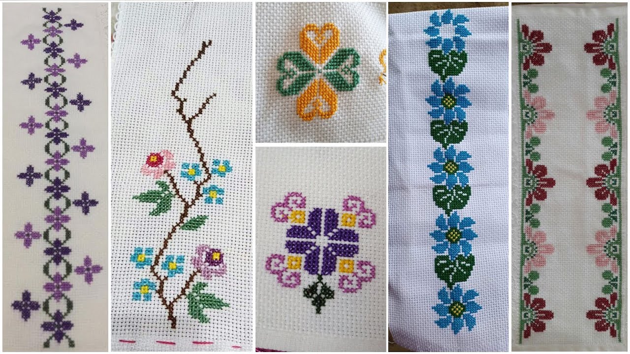 Very Beautiful & Stunning Cross stitch patterns ideas - YouTube
