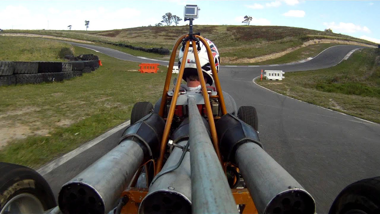 1972 LEO BATES HILLCLIMB CAR WITH H2 KAWASAKI ENGINE AT HAUNTED HILLS ...