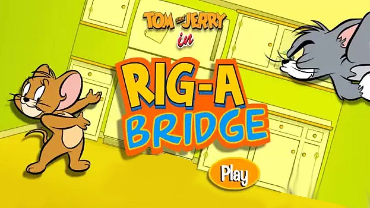 ЛОГИЧЕСКАЯ ЗАГАДКА! КАТЯ и ДЖЕРРИ СТРОЯТ МОСТЫ К СЫРУ! Мультик игра Tom ...