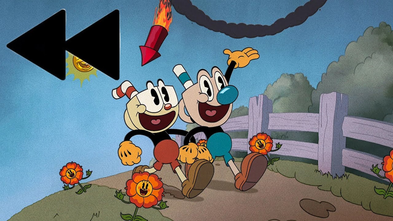 The Cuphead Show intro but it's in reverse - YouTube