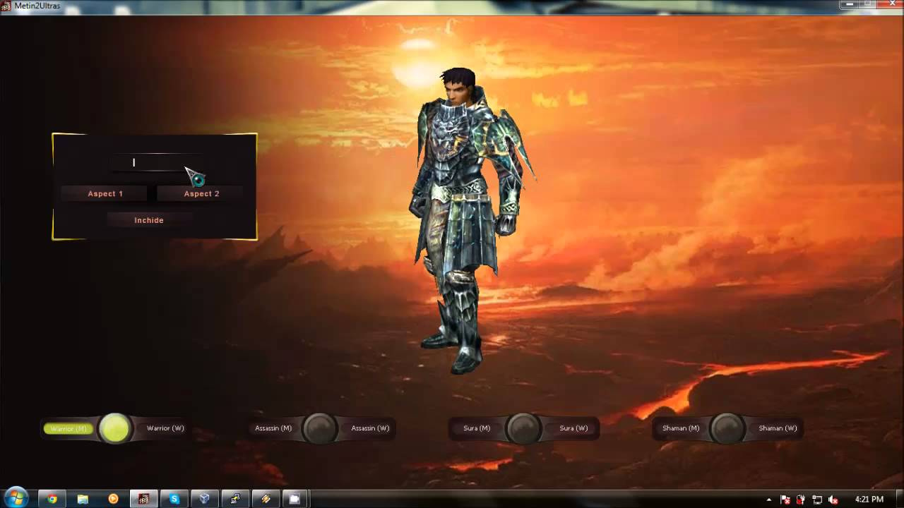 Metin2 Login + Caracter select - YouTube