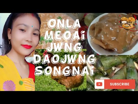 अनला मेवाइ जों दाउ जों संनाय (Rice &Bamboo &Chicken Recipe) Bodo ...