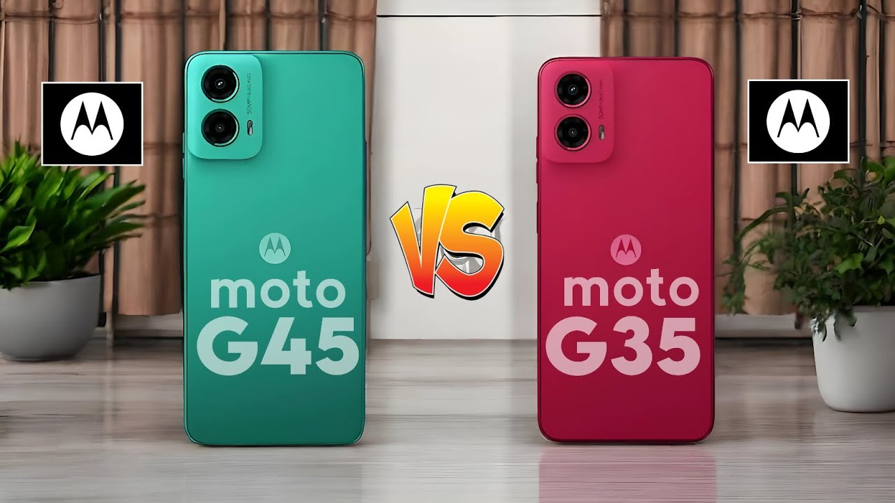 moto G45 5G vs moto G35 5G - YouTube