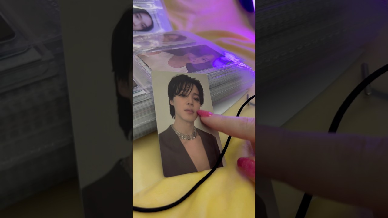 Photocards… 🫢 #kpop #korea #bts #jimin #photocard - YouTube