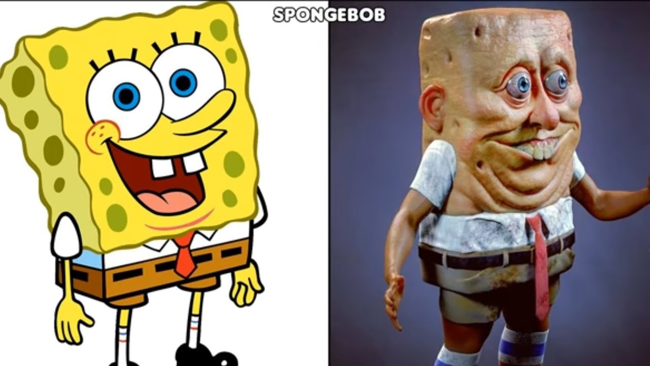 Spongebob squarepants characters in real life! - YouTube