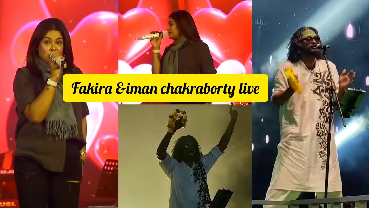 FAKIRA BAND LIVE CONCERT AT MADHYAMGRAM 2025 | Iman Chakraborty Live 🔥 ...