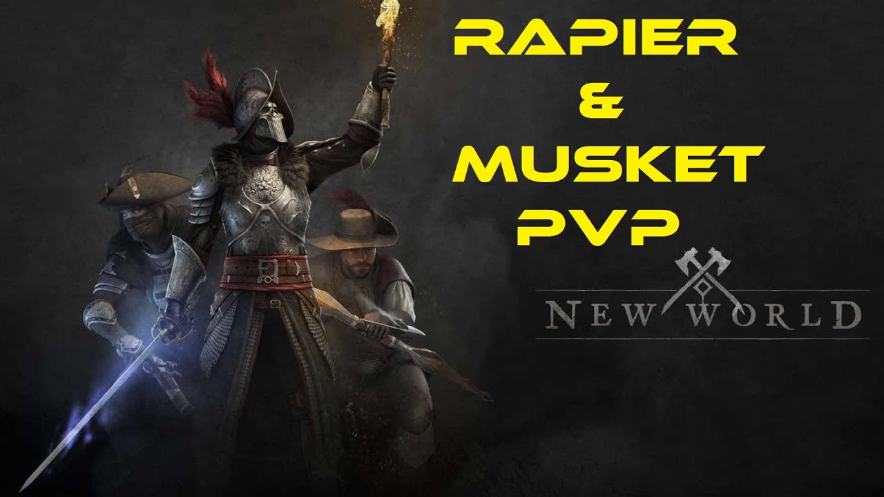 New World Rapier and Musket Build PVP - YouTube