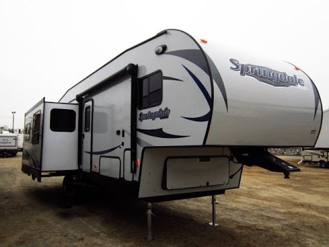 (Sold) HaylettRV.com - 2015 Springdale 253FWRE Rear Entertainment Fifth ...