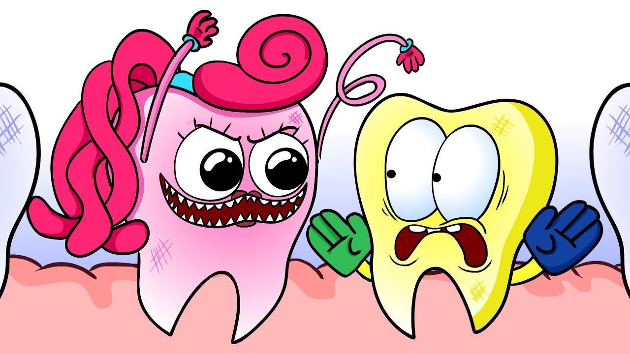 Mommy Long Legs Became A Tooth | Bad teeth Poppy Playtime chapter 2 ...