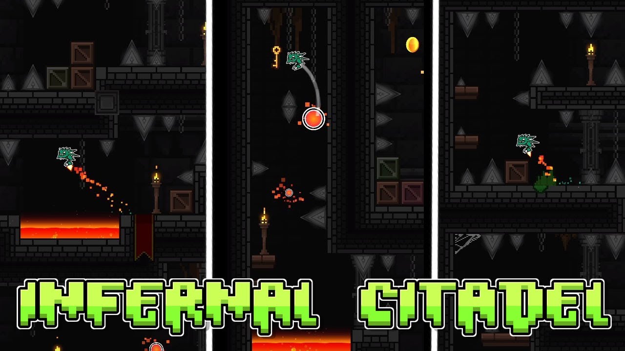 "Infernal Citadel" - Geometry Dash 2.2 [Platformer Demon] - YouTube