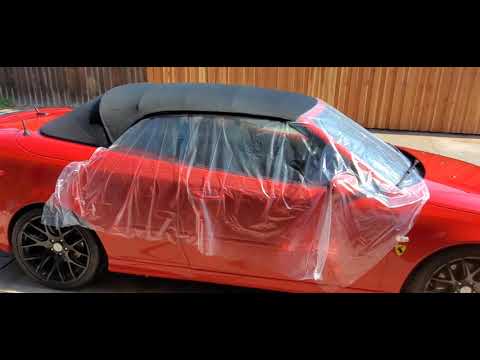 DYI cleaning and waterproofing your convertible cabriolet soft top ...