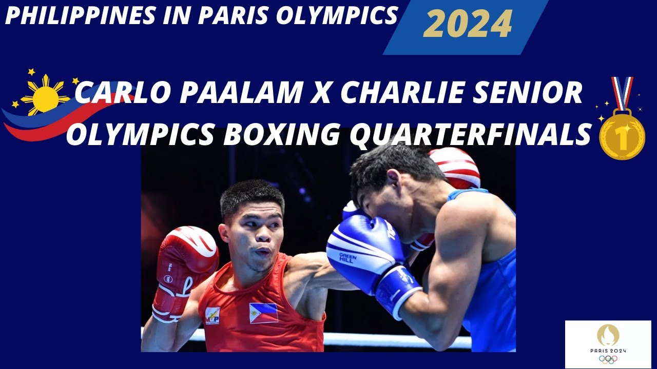 Carlo Paalam Vs Charlie Senior | Paris 2024 Olympic Boxing - YouTube