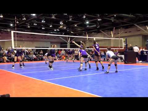 Amanda Eberle playing for Circle City 18 Black wearing #6 - YouTube