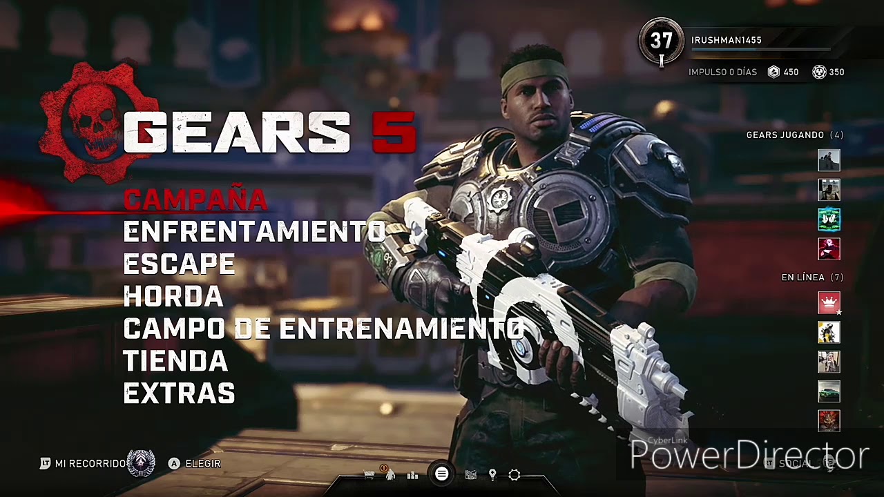 COMPRANDO LOS SKIN DE MINECRAFT EN GEARS 5 - YouTube