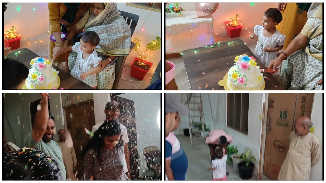 Full Enjoy Birthday Celebration Of Nandini 🎂 - YouTube