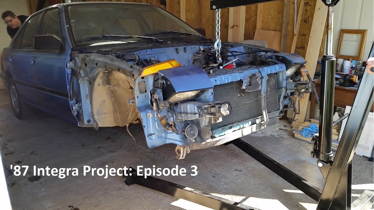Project '87 Integra: Episode 3 - Teardown Continues - YouTube