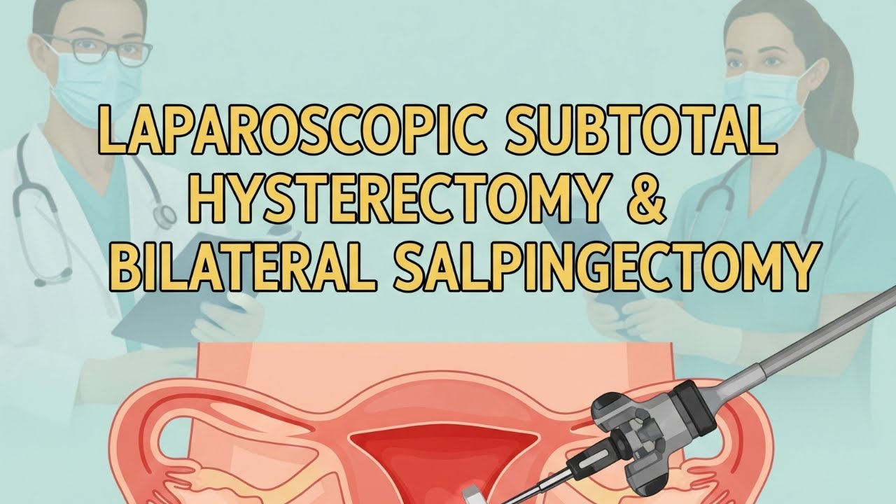 Laparoscopic Subtotal Hysterectomy & Bilateral Salpingectomy: Step-by ...