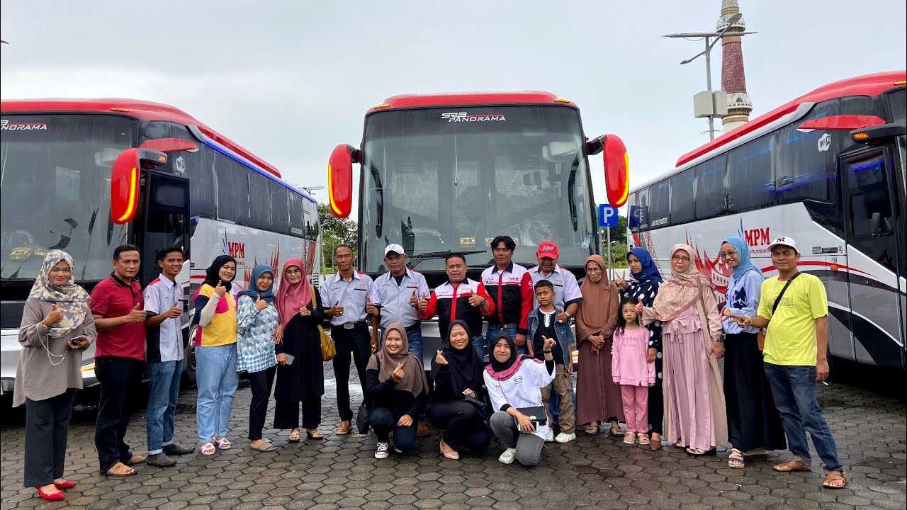 ROAD TEST BUS MPM DI KAWAL // TEBAR PESONA 😱 - YouTube