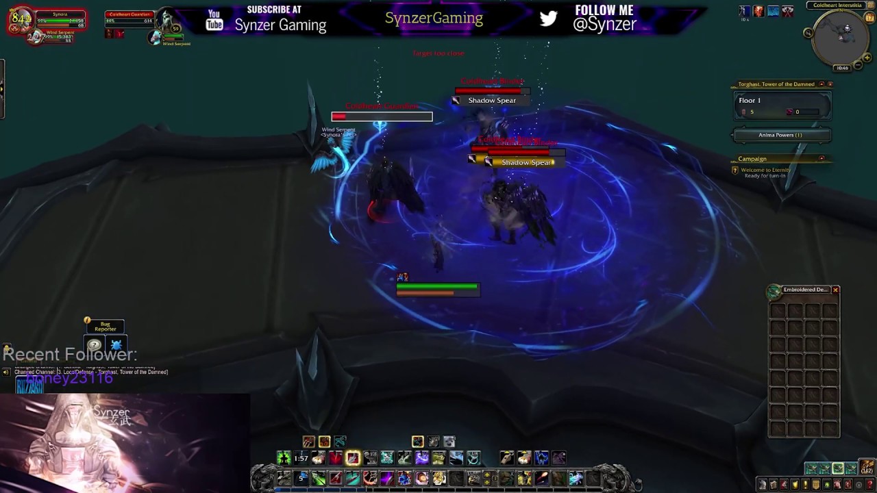 WoW Shadowlands Alpha - All Hunter Covenant Abilities - YouTube