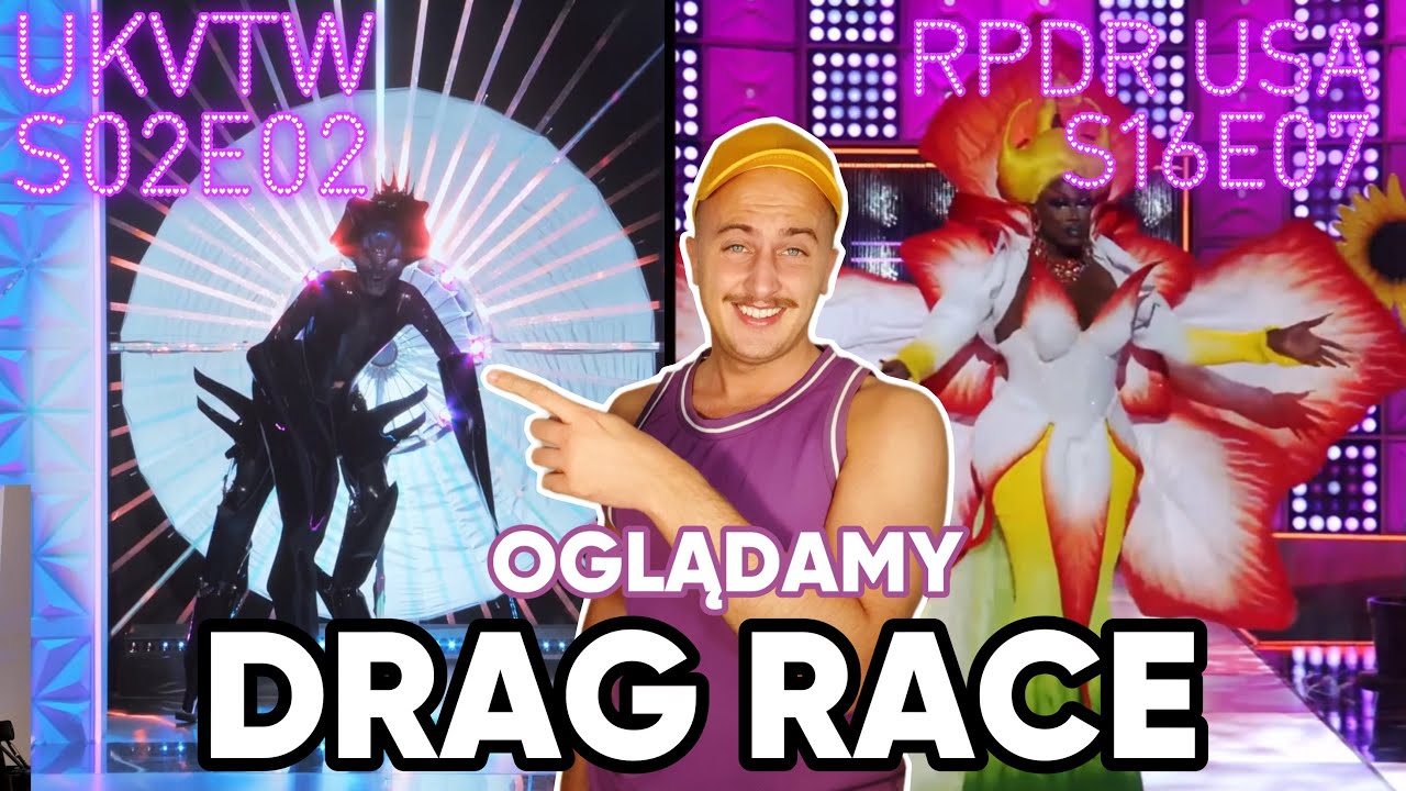 Oglądasz ze mną Drag Race Sezon 16 Odcinek 7 i Drag Race UK vs The ...